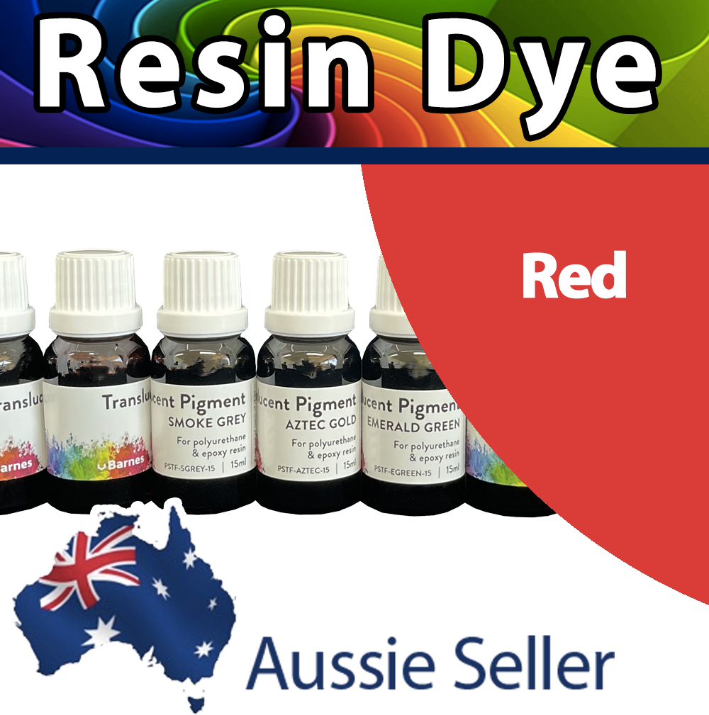 PSTF Transparent Resin Dye 15ml- Red | eBay