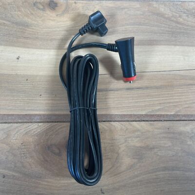 Black Cigarette Lighter Power Cable Rectangular Pins Plug for Car ...