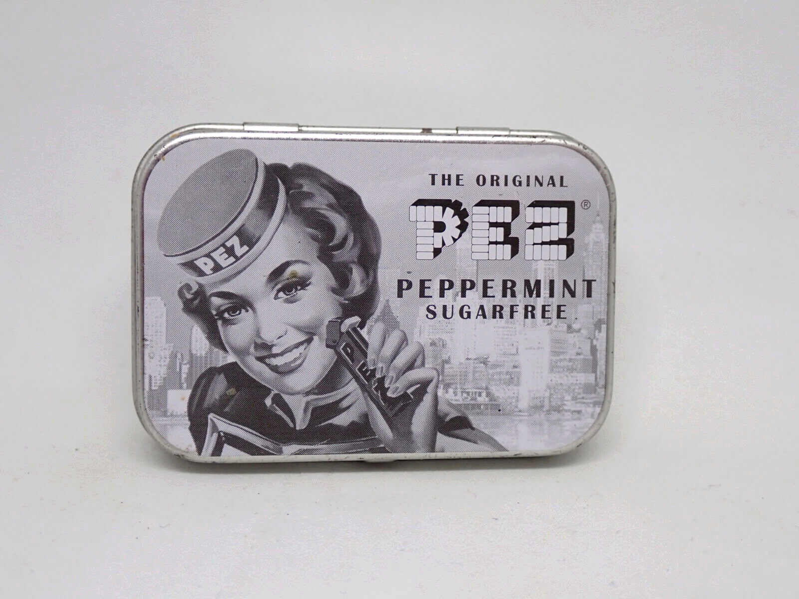 Vintage PEZ Candy Tin Box Peppermint Sugarfree Empty | eBay