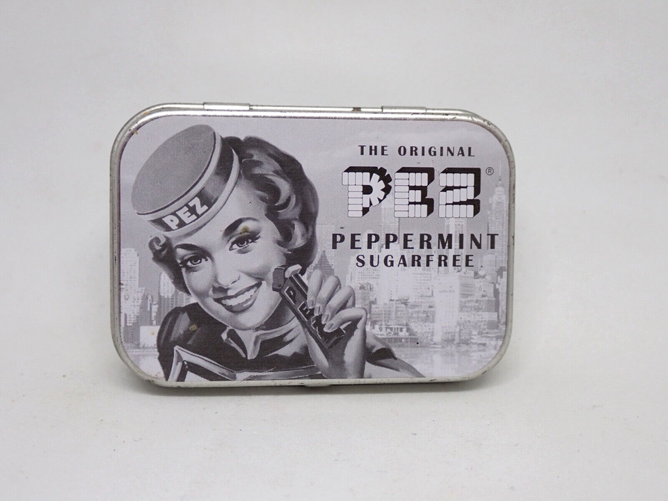 Vintage PEZ Candy Tin Box Peppermint Sugarfree Empty | eBay