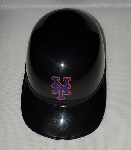12, New York Mets BLACK Mini Baseball Helmet Ice Cream Bowl - NEW (our ...