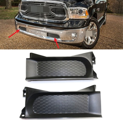 For 2013-2018 Ram 1500 Front Bumper Trim Fog light Cover Left & Right ...
