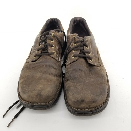 B13 Merrell Mens World Rambler Brown Leather Lace Up Oxford Shoes ...