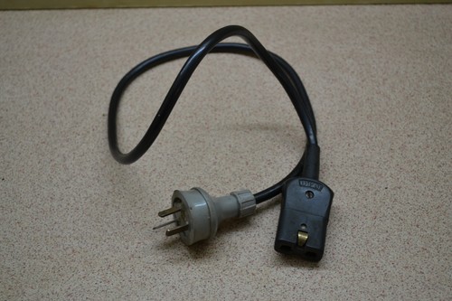 Vintage Replacement cord & plug for electric jug, toaster Ect. 900 mm ...