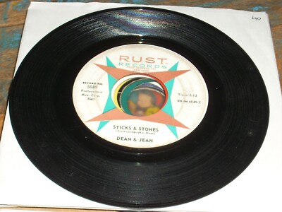 DEAN & JEAN sticks & stones / in my way ( soul ) 7" / 45 | eBay