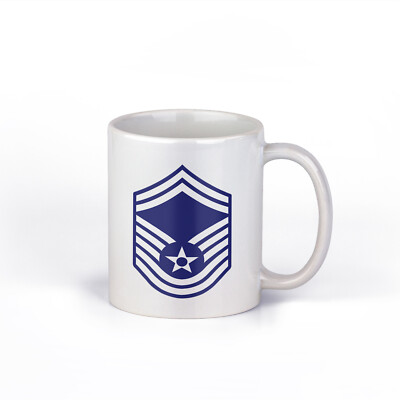 USAF E8 E-8 Senior Master Sergeant Ceramic 11 Ounce Coffee Mug | eBay