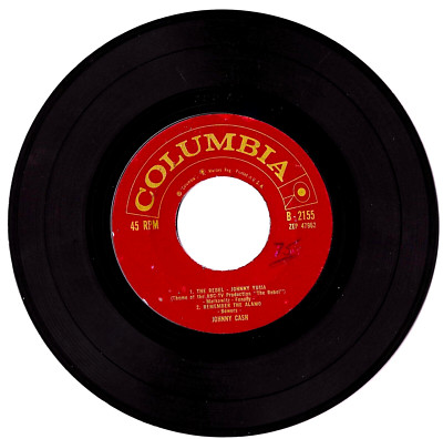 JOHNNY CASH : The Rebel - Johnny Yuma / 4-Song EP 45 RPM (1959) | eBay
