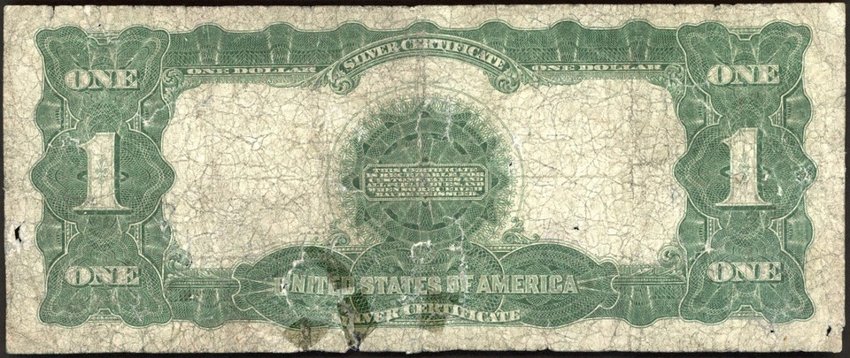 1899 $1 One Dollar Black Eagle Silver Certificate Note Fr#232 | eBay