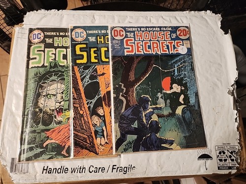 House Of Secrets DC Comics #102 124 125 Lot Of 3 Books Bronze Age | eBay