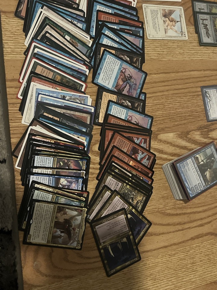 GIANT magic The Gathering Collection/lot Signed Cards, Revised ...