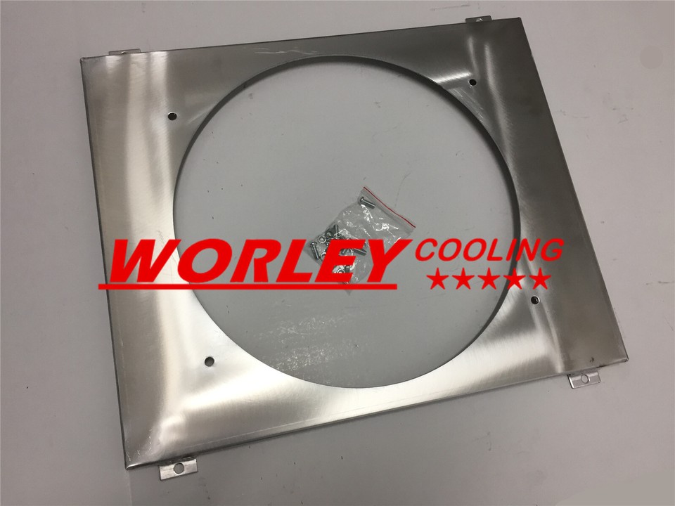 Aluminum FAN SHROUD WITH a 16 Inch FAN for Ford Falcon XA XB XC XD XE ...