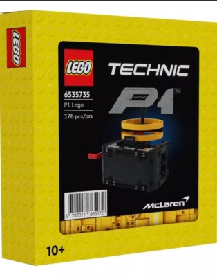 In Hand! Lego 6535735 Technic McLaren P1™ Logo Limited Edition 178 Pcs ...