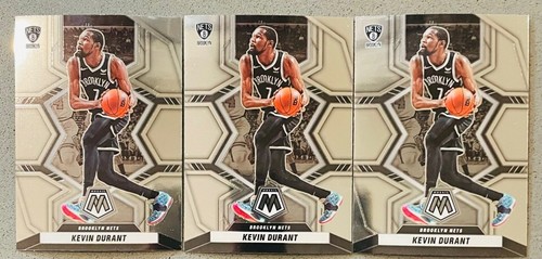 3 Lot 2021-22 Panini Mosaic Basketball NBA #16 Base Trading Kevin ...
