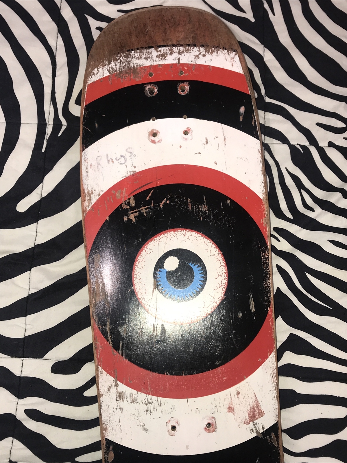 rob roskopp skateboard vintage TARGET EYE … OG … not reissue | eBay