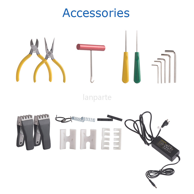 Desktop Automatic Tennis/ Badminton Racket Stringing Machine w/ LCD ...