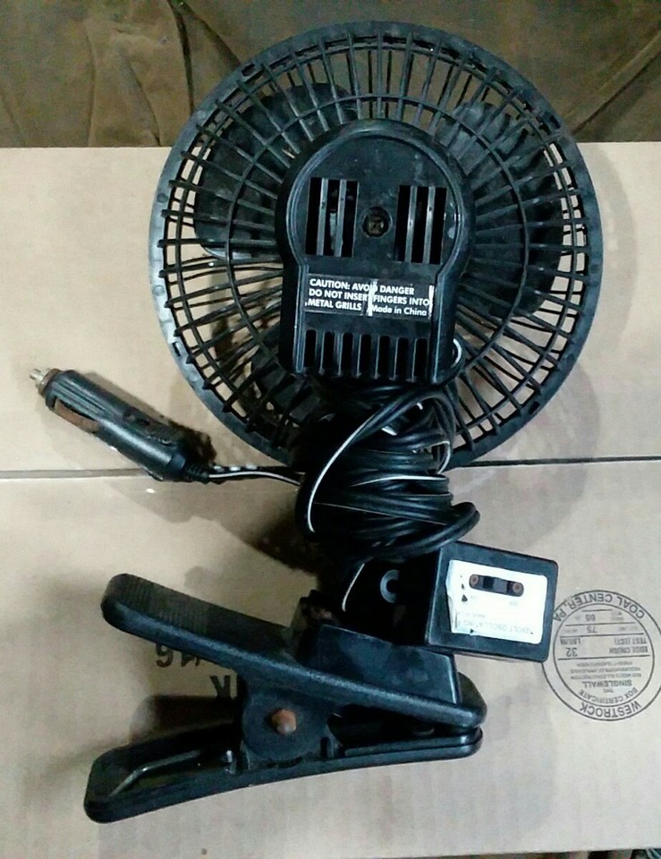 Axius Oscillating Fan 12 Volt Car/Truck Works Great | eBay