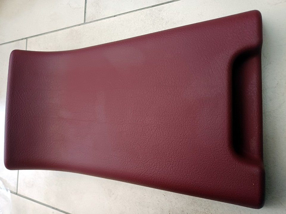 MGF MGTF Centre Console Arm Rest - Genuine MG Genadine Red FJB100510CVC ...