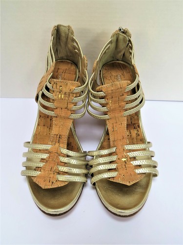 Donald J Pliner Wedge Shoes Ginnie Gold Size 10 | eBay