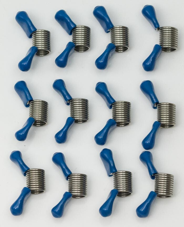 12 Large Bead Stoppers stringing beads craft jewellery necklace holding ...