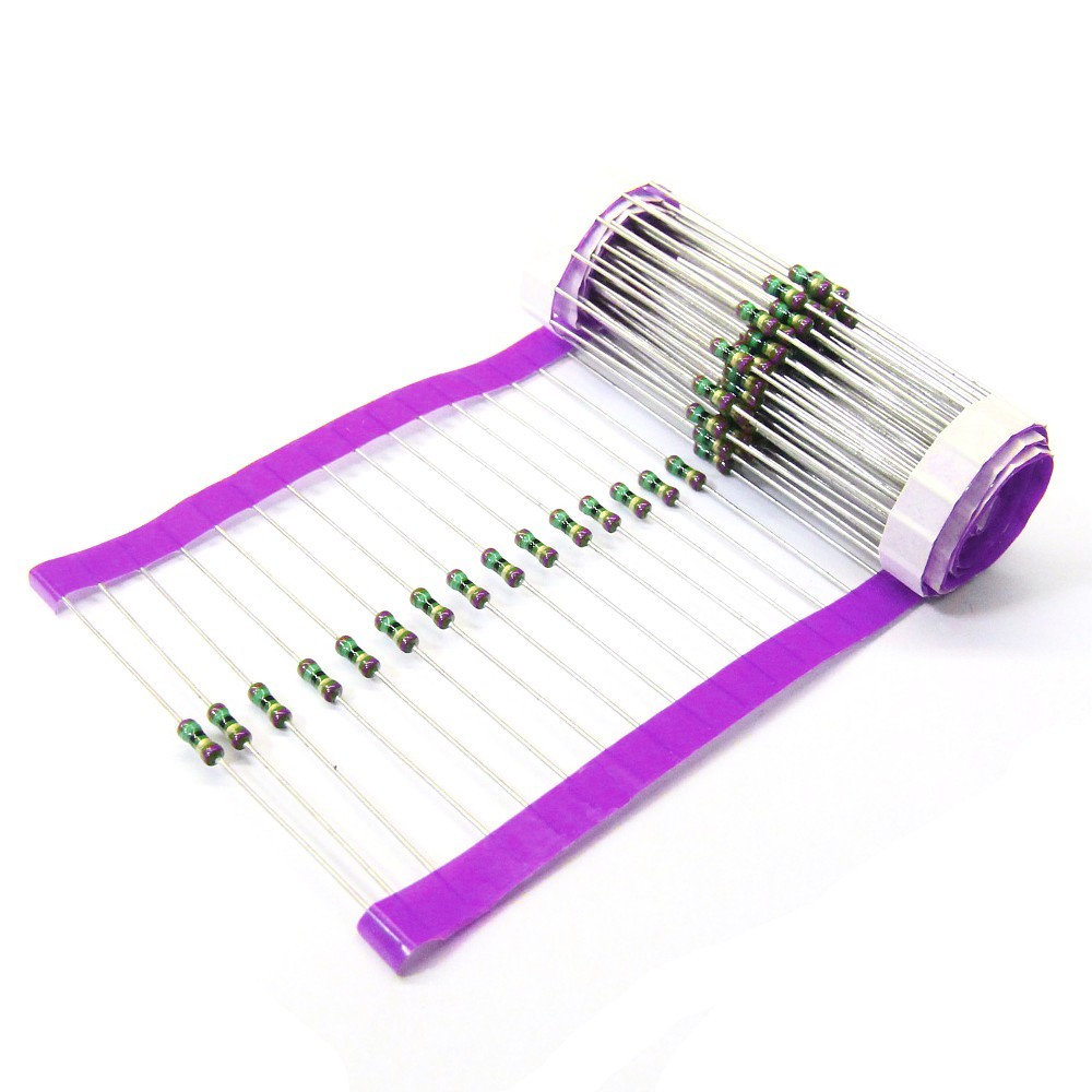 100x 68K 68000R Ohm Ω 10% 0207 Ø2.4x6.8mm Axial Leaded Resistor Draht ...