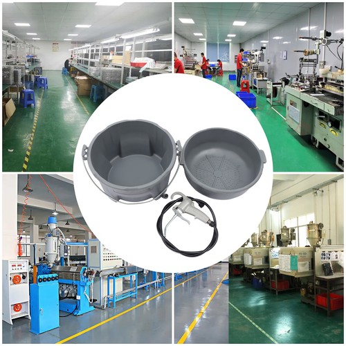 Handheld Oiler Bucket Oil Gun Kit Lubricator of Pipe Threader Threading ...