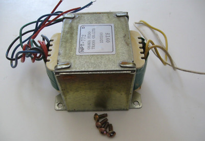 ONKYO TX-11 Receiver PART / Osaka Fuda NPT-772 TRANSFORMER Power Supply ...
