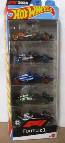 Hot Wheels 2024 Formula 1 5-pack 1/64 diecast mib | eBay