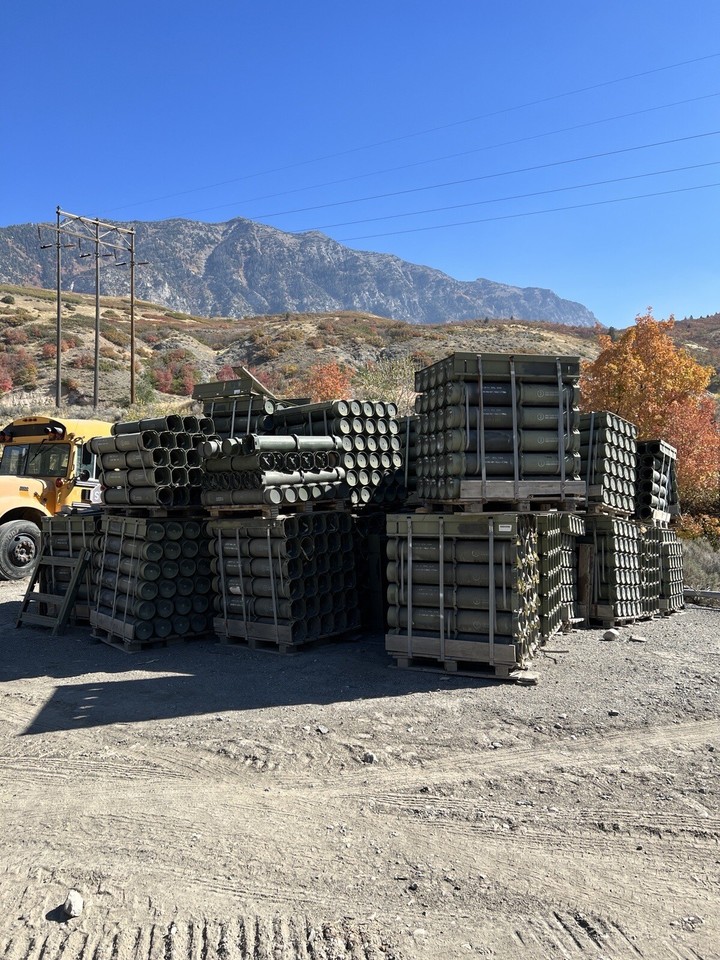 120 mm Storage Container Ammo Tube And Lid Cache. PA116 | eBay