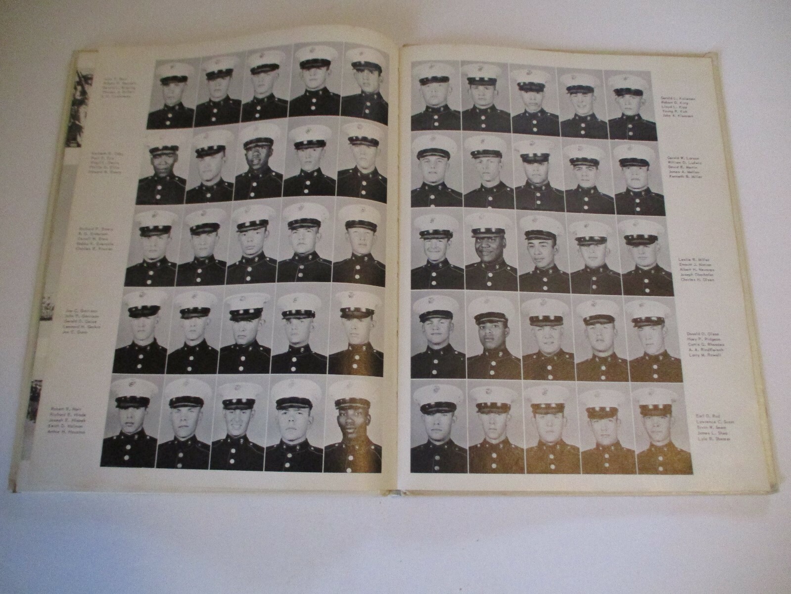 Vintage USMC MARINE CORPS MCRD San Diego First Battalion Yearbook ...