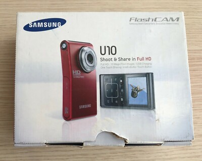 Samsung U10 FlashCam, 10 MP, Full HD, Red | eBay