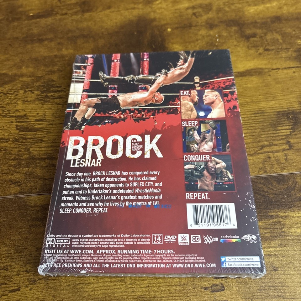 Brock Lesnar Eat. Sleep. Conquer. Repeat. (DVD, 2016, 3-Disc Set) NEW 651191955176| eBay