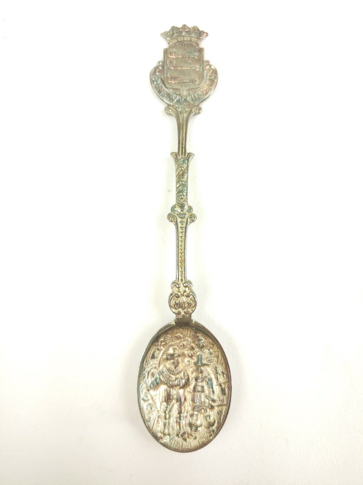 Vtg Dutch Silver Plate Souvenir Spoon Travel Scheveningen Netherlands 4 ...