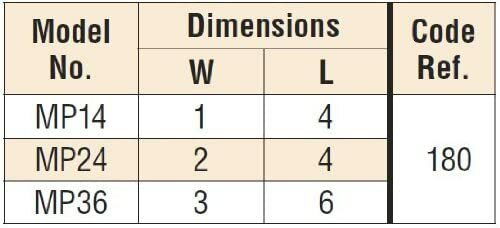 100 Pack, Simpson Strong Tie MP36 20-Gauge 3 in. x 6 in. Mending Plate ...