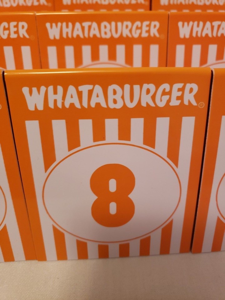 Individual WHATABURGER Restaurant Table Tent Numbers - Modern Glossy | eBay