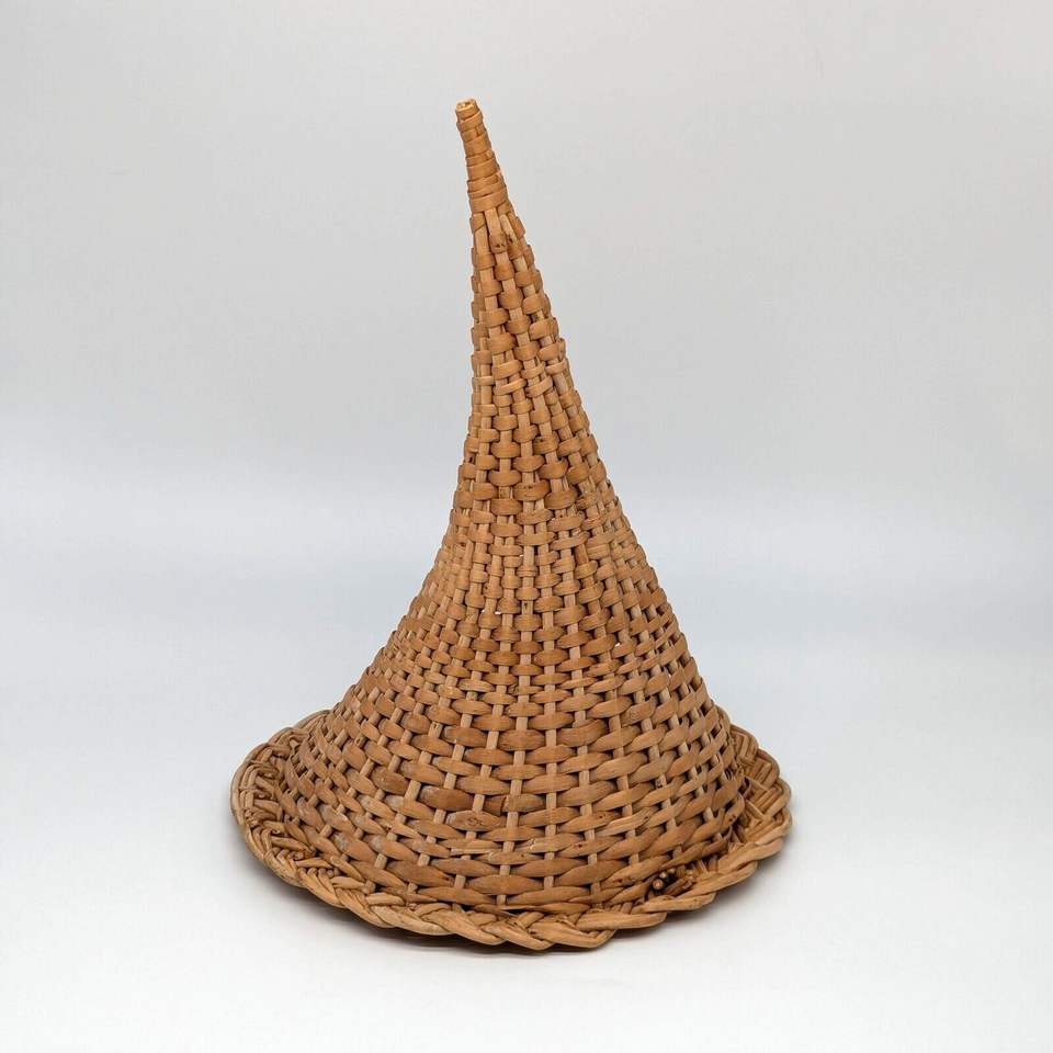 Cornucopia Wicker Woven Basket Horn of Plenty Harvest Thanksgiving ...