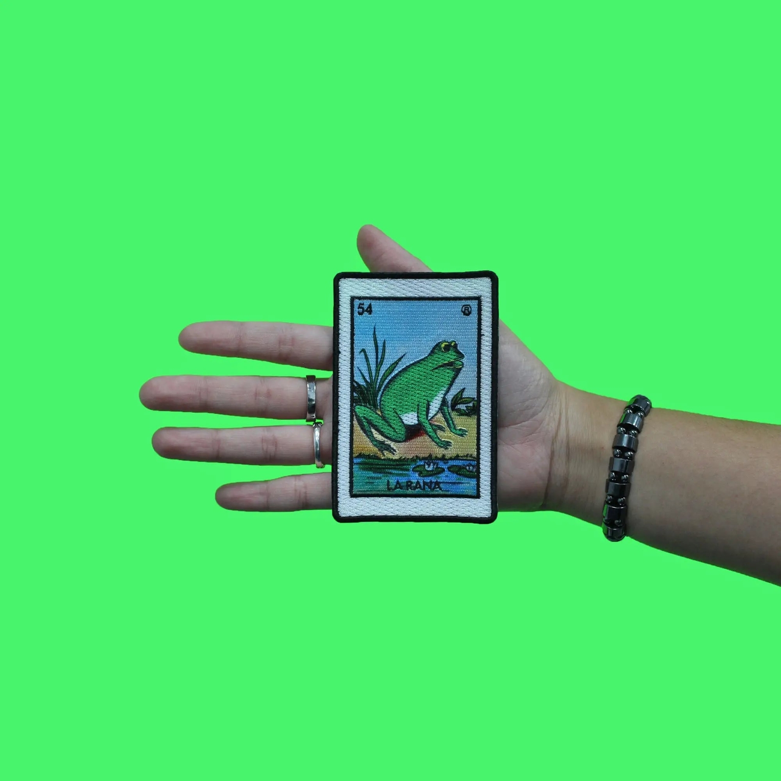 La Rana 54 Patch Mexican Loteria Card Sublimated Embroidery Iron On | eBay