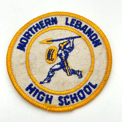 Vintage Northern Lebanon High School Vikings Logo 3" Patch Embroidered ...