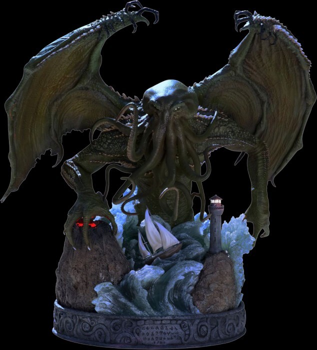 CTHULHU HP Lovecraft Exclusive Statue By PCS 22" Tall | eBay