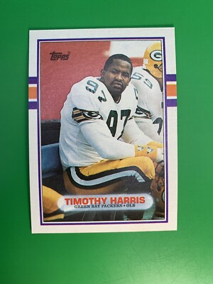 1989 Topps Timothy Harris #374 Green Bay Packers | eBay