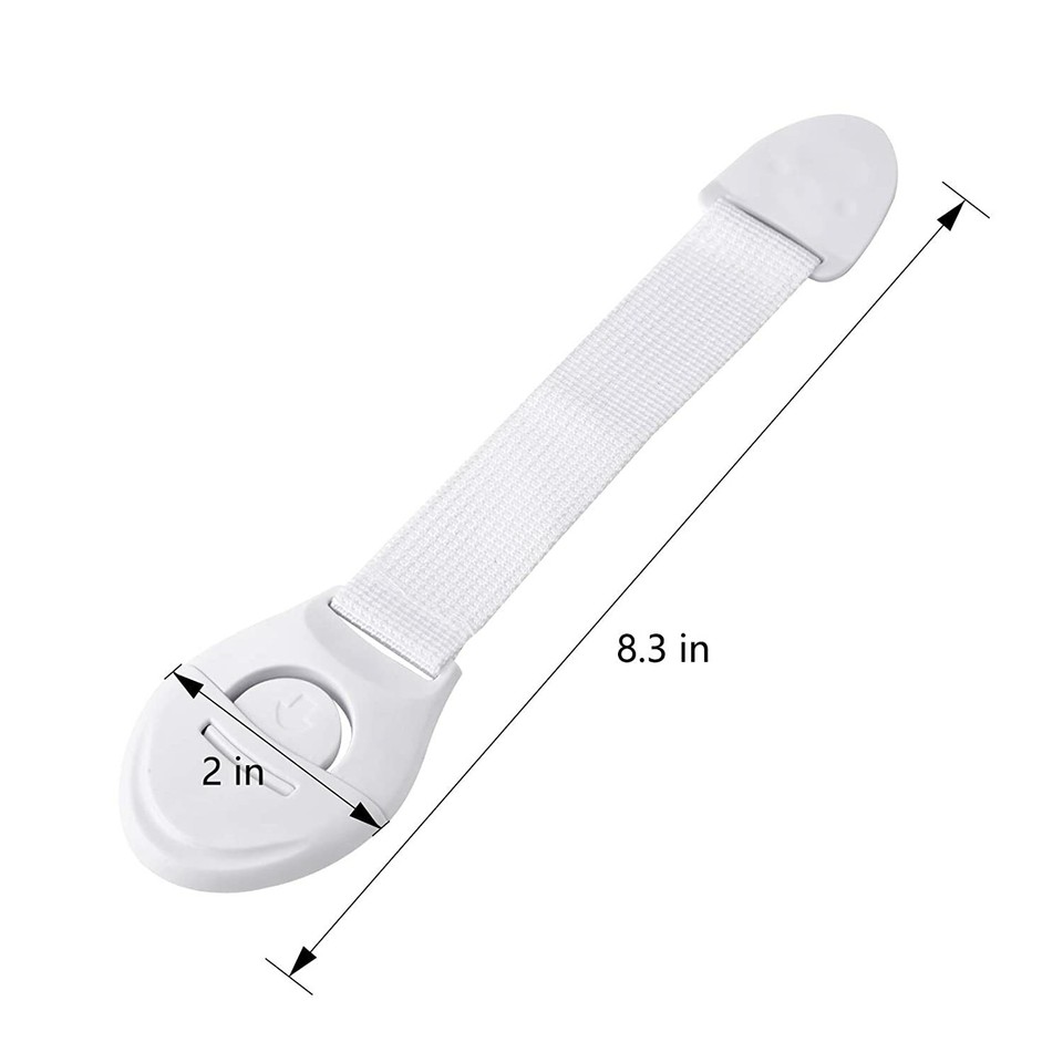 1/5/10 Pcs Baby Kids Safety Lock Drawer Cupboard Cabinet Fridge Door ...