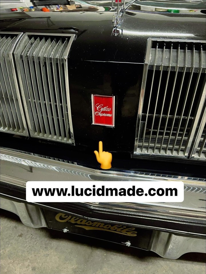 1978 1979 Oldsmobile Cutlass Supreme Header Panel Emblem NEW ...