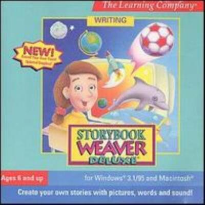 Storybook Weaver Deluxe 2 PC MAC CD learn creative writing kid write ...