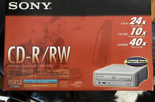SONY CD R RW DRIVE CRX1750U In Box Power Supply Included | eBay