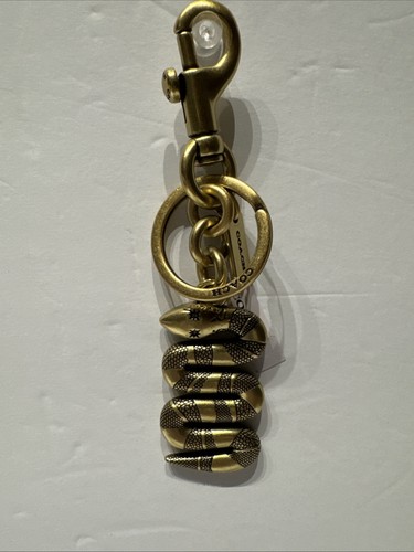 COACH Keychain Year Of Snake 2025 CZ212 BRS | eBay