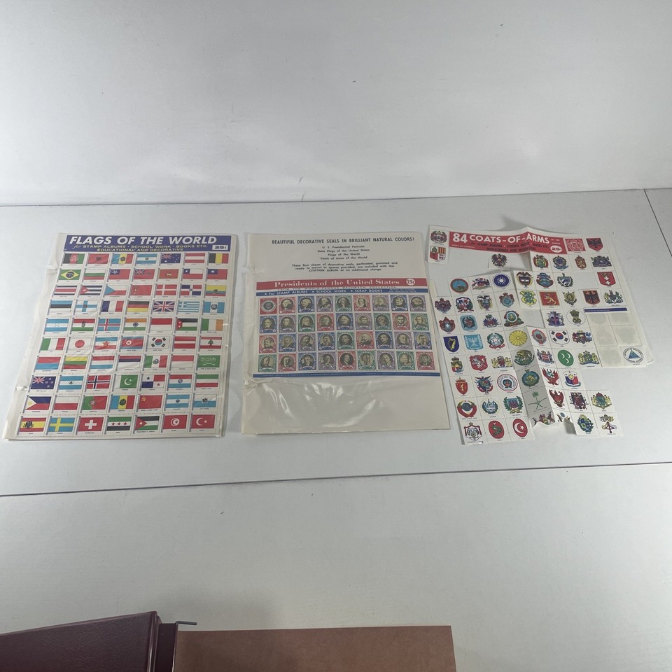 Harris Citation Stamp Album - Hundreds of STAMPS | eBay