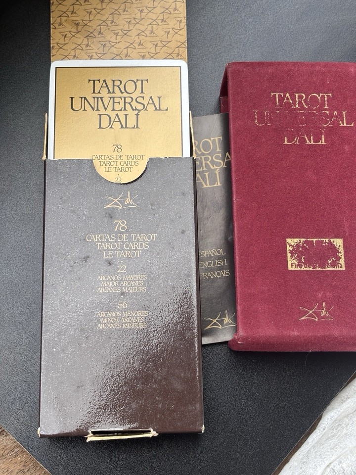 DALI vintage tarot cards - TAROT Universal DALI - Made In Spain ...