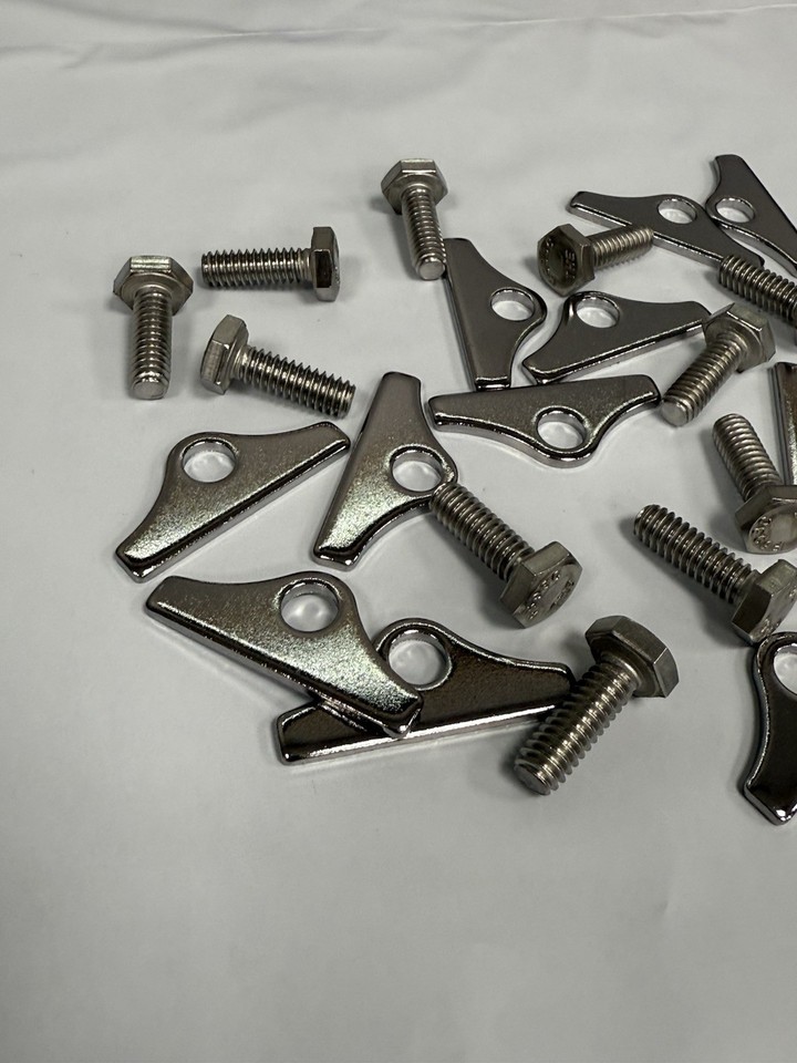 BBC Chevrolet Valve Covers Stainless Steel Bolts & Retainers 396 427 ...