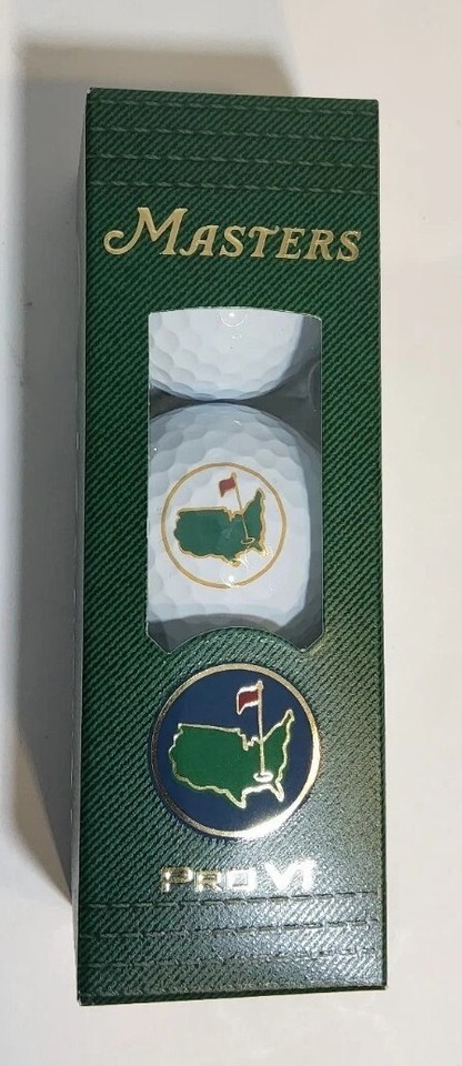 2025 Berckmans Place New Masters Logo Pro V 1 Golf Balls Rory Mcilroy ...