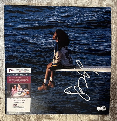 SZA SIGNED SOS RECORD VINYL ALBUM LP KILL BILL - JSA COA | eBay