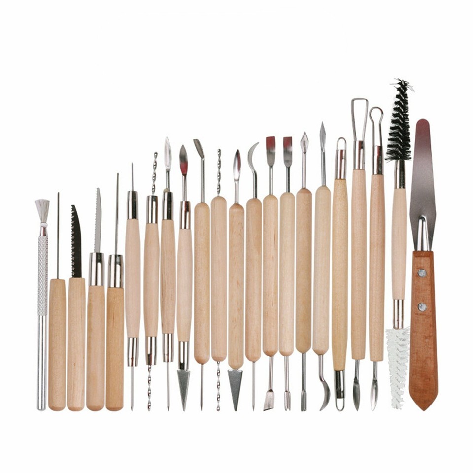 22pcs Ceramic Tools Pottery Tools Set Clay Sculpting Carving Modeling ...